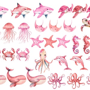 Ocean Valentine's Day Clipart Png Bundle - 76 High Quality Pngs ...