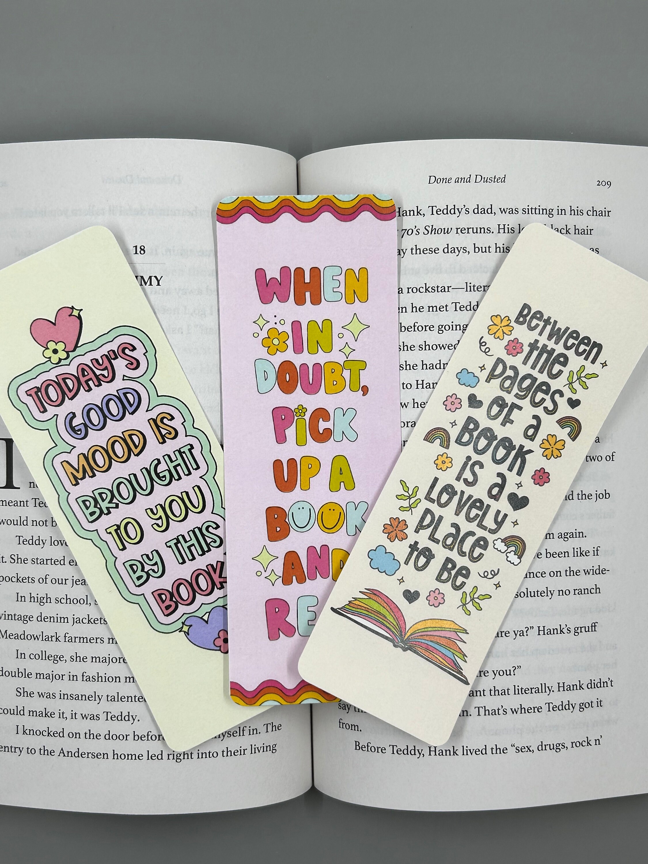 Bookmark, Book Quote Bookmarks, Pretty Bookmarks, Bookmarks With Tassel ...