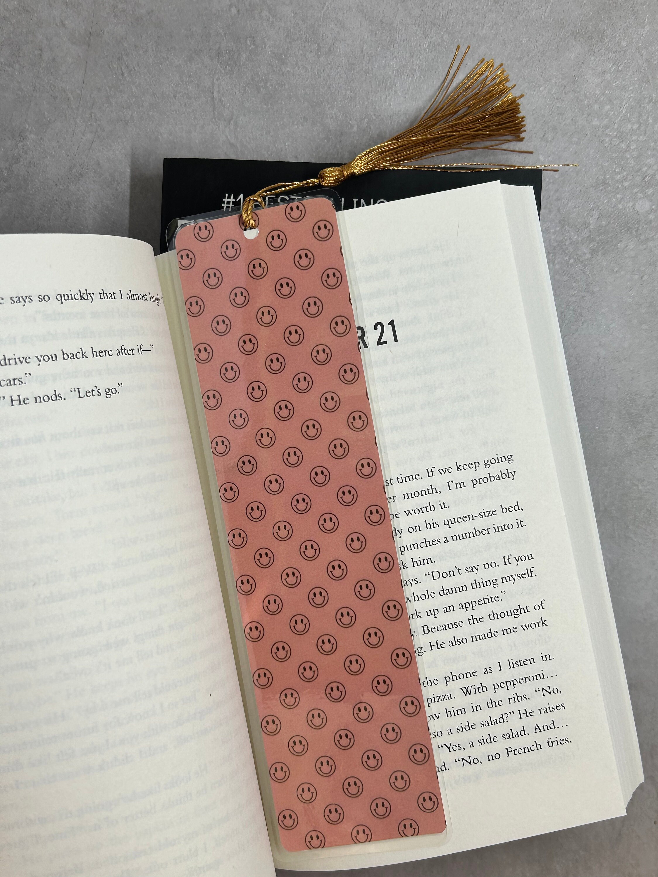 Smiley Face Bookmark, Bookmarks - Etsy