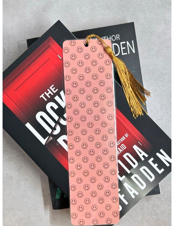 Smiley Face Bookmark, Bookmarks - Etsy
