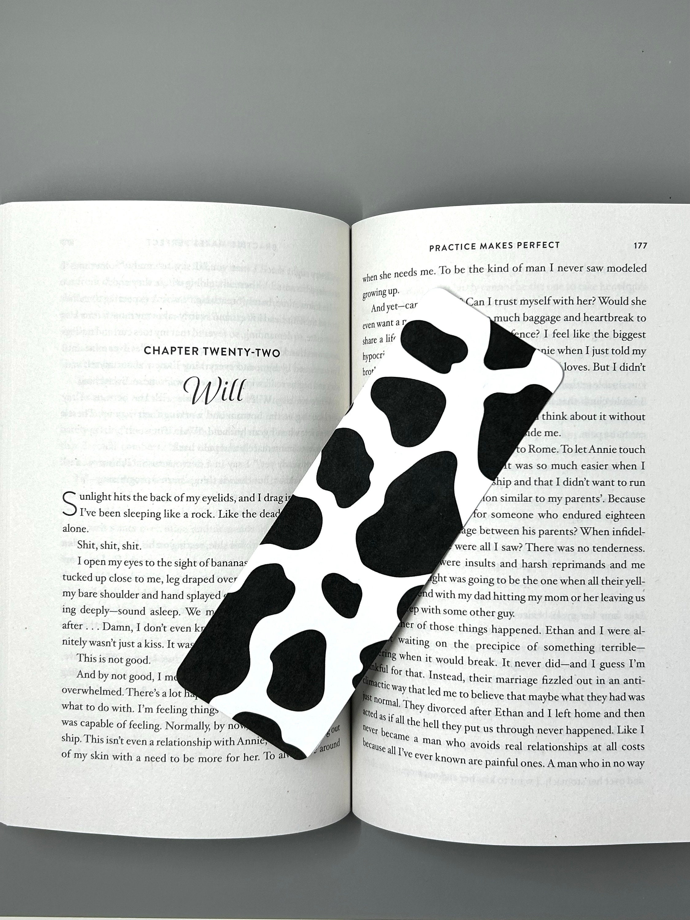 Bookmark, Cowprint Bookmark, Bookmark With Tassel - Etsy