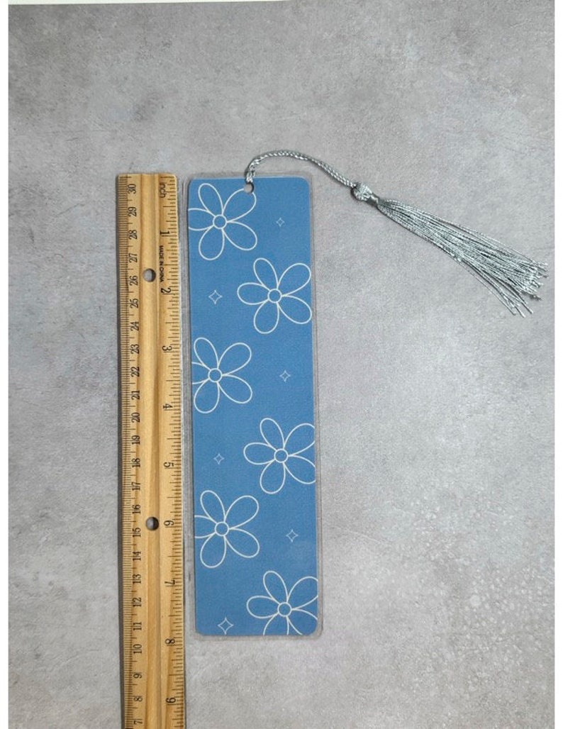 Flower Bookmarks, Bookmarks With Tassel, Bookmarks, Laminated Bookmarks ...