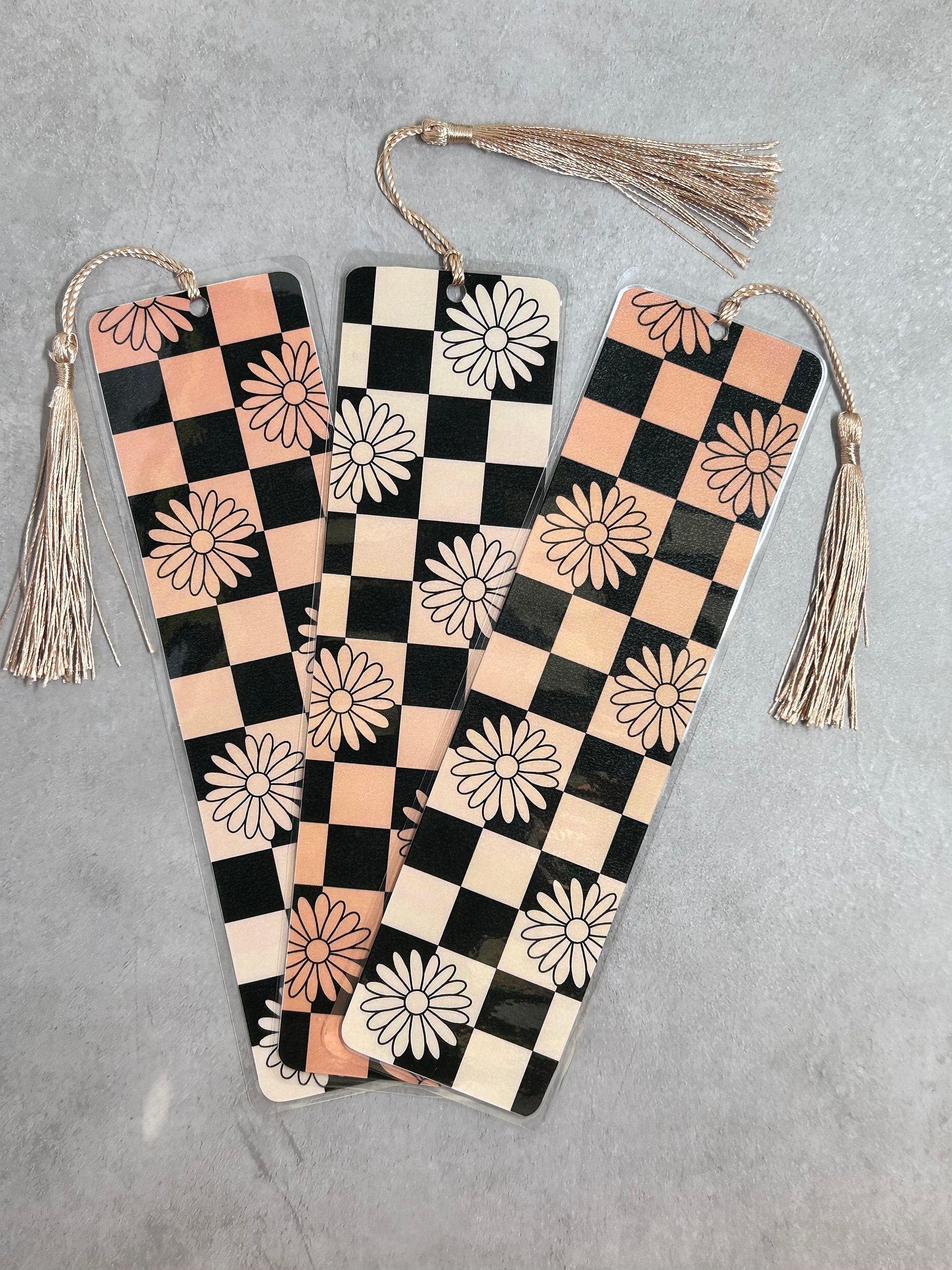 Flower Bookmarks, Bookmarks With Tassel, Bookmarks, Laminated Bookmarks ...