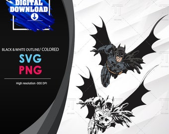 Dark Knight Svg | Etsy