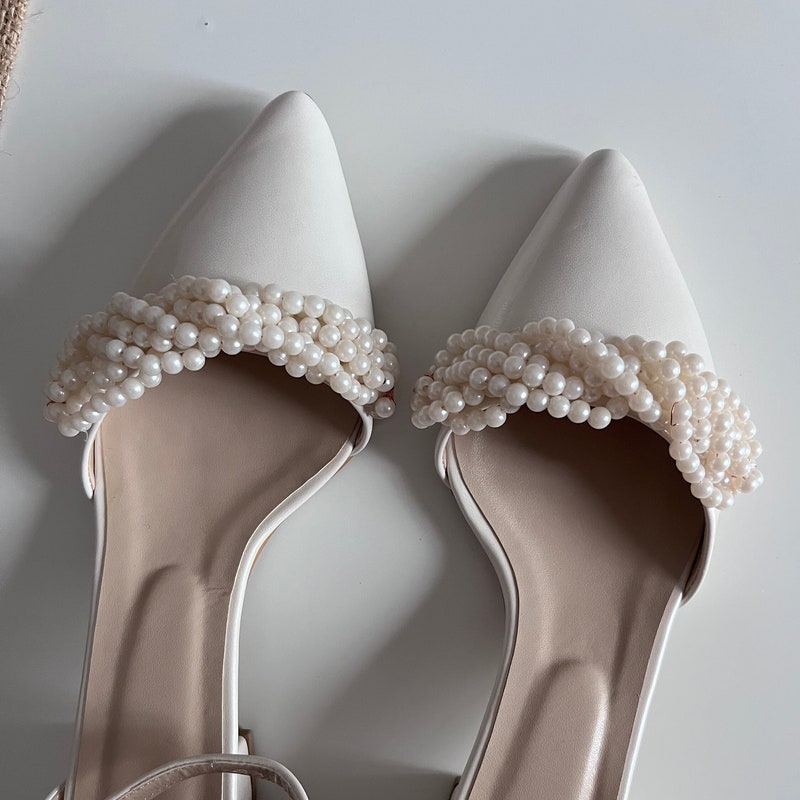 Pearl Wedding Shoes - Etsy