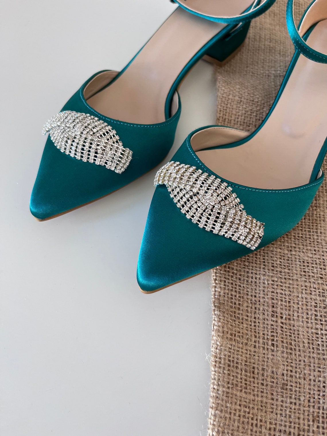 Emerald Green Wedding Shoes, Green Bride Shoes, Bride Shoes, Bridal ...