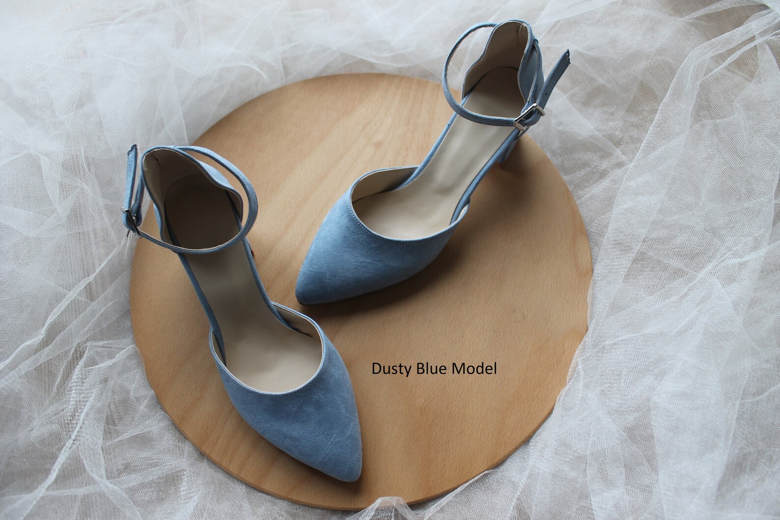 Ankle Strap Baby Blue Blue Ankle Straps Block Heels Light - Etsy