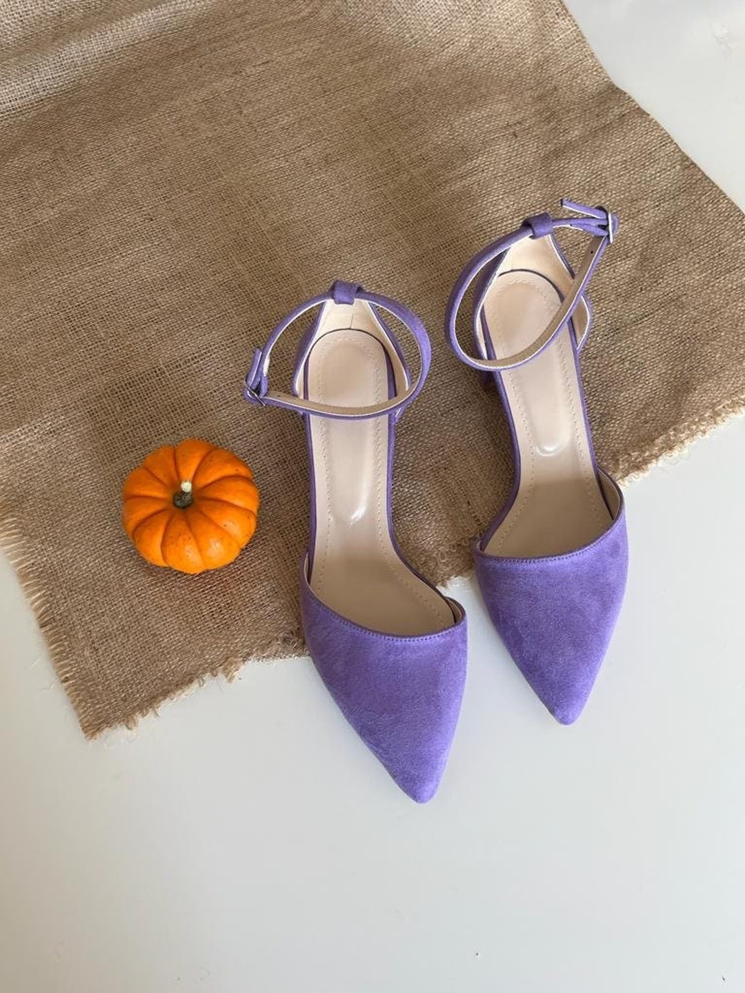 Lilac Wedding Shoes, Lilac Block Heel, Lilac Wedding Heel , Woman Shoes ...