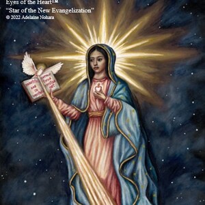 Our Lady of Guadalupe Missionary Madonna. Catholic Wall Art & Home ...