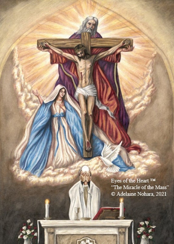 The Holy Sacrifice of the Mass. Ordination Gift. Catholic Wall - Etsy