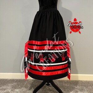 MMIW Ribbon Skirt W/ Pockets & Tails made to Order - Etsy