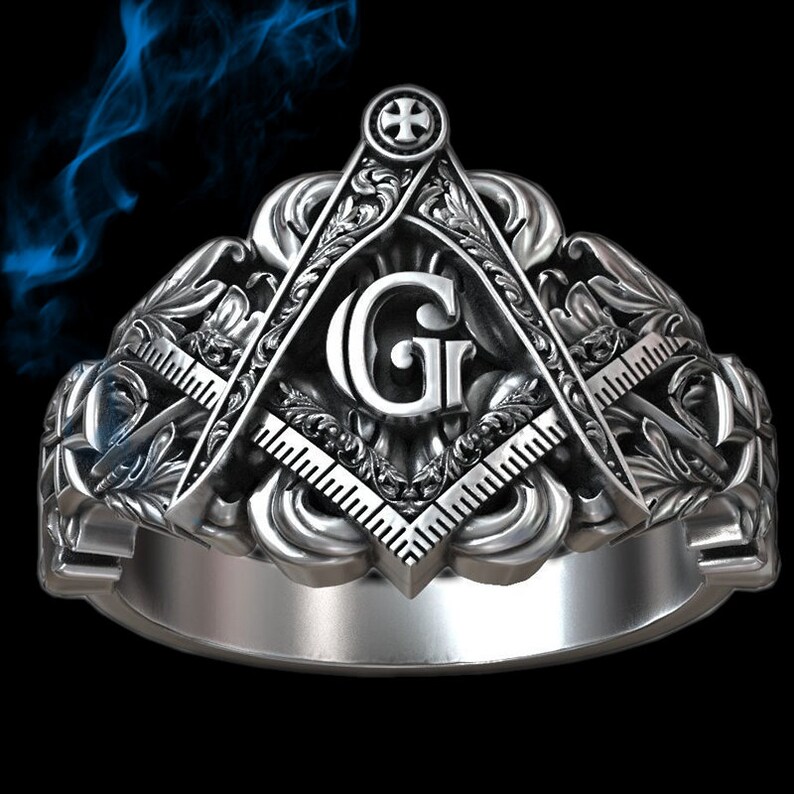 Solid Sterling Silver Masonic York Rite Knights of Templar - Etsy