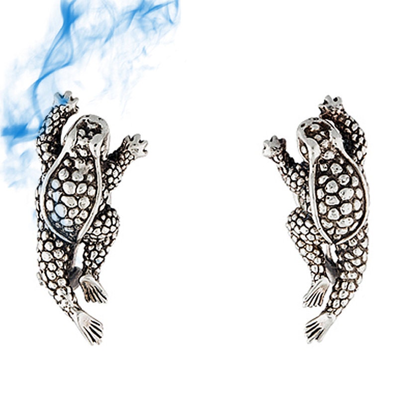 Vintage Sterling Silver Barry Kieselstein Cord Frog Omega - Etsy