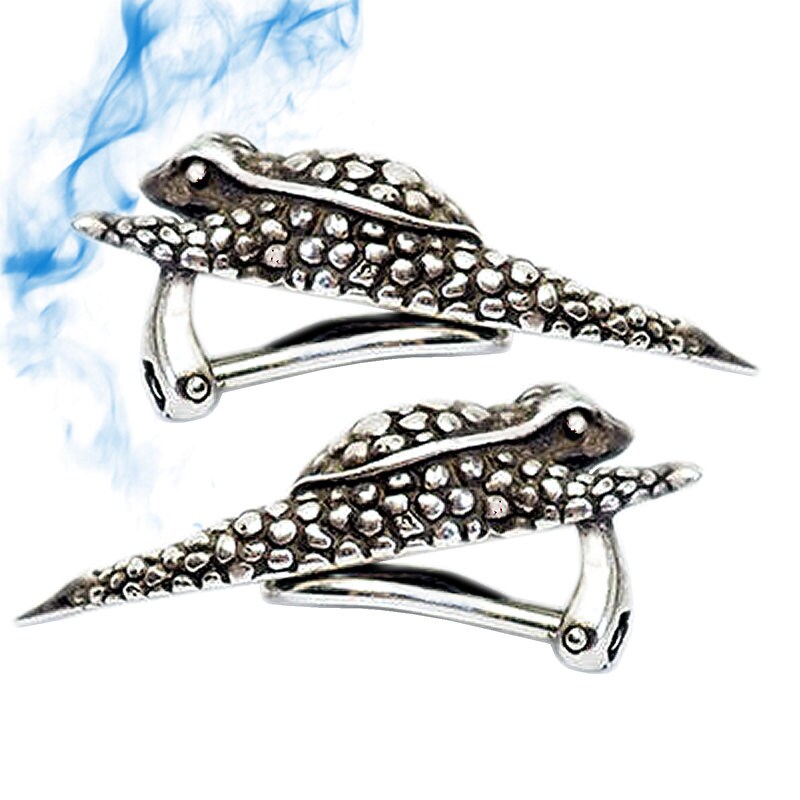 Vintage Sterling Silver Barry Kieselstein Cord Frog Omega - Etsy