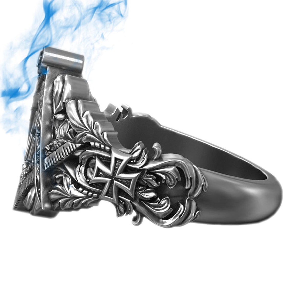 Solid Sterling Silver Masonic York Rite Knights of Templar - Etsy