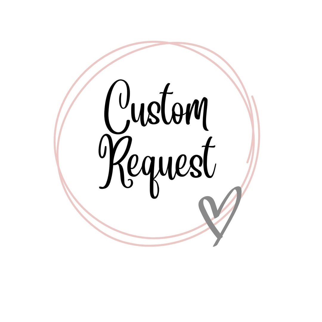 Custom Cup Order Request - Etsy
