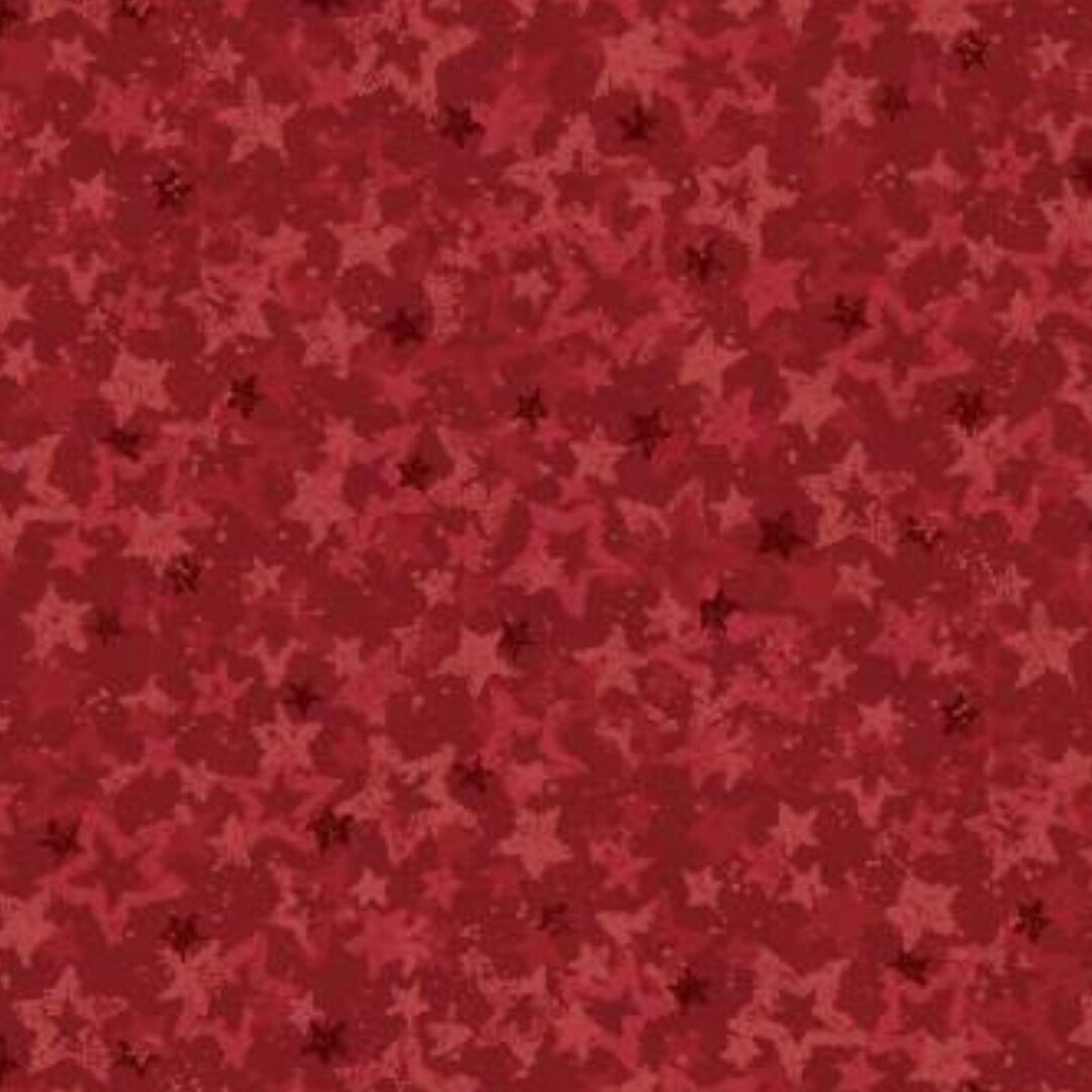 108 Inch Wide Back -star Light Red From Benartex - Quilt Fabric - Etsy