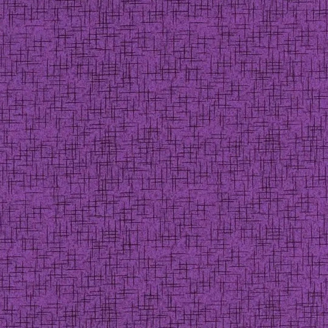 108 Inch Wide Back- Purple Linen Texture by Maywood Studio - Quilt ...
