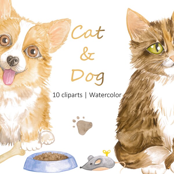 Pet Animals Clipart - Etsy