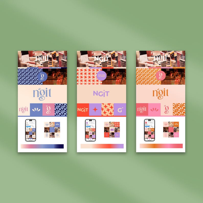 Brand Guidelines Sheet Template for Adobe Illustrator and Indesign ...