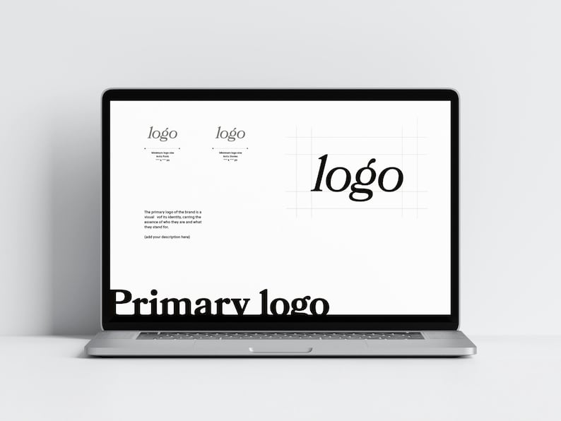 Brand Guidelines Template for Adobe Illustrator and Indesign | FULLY ...