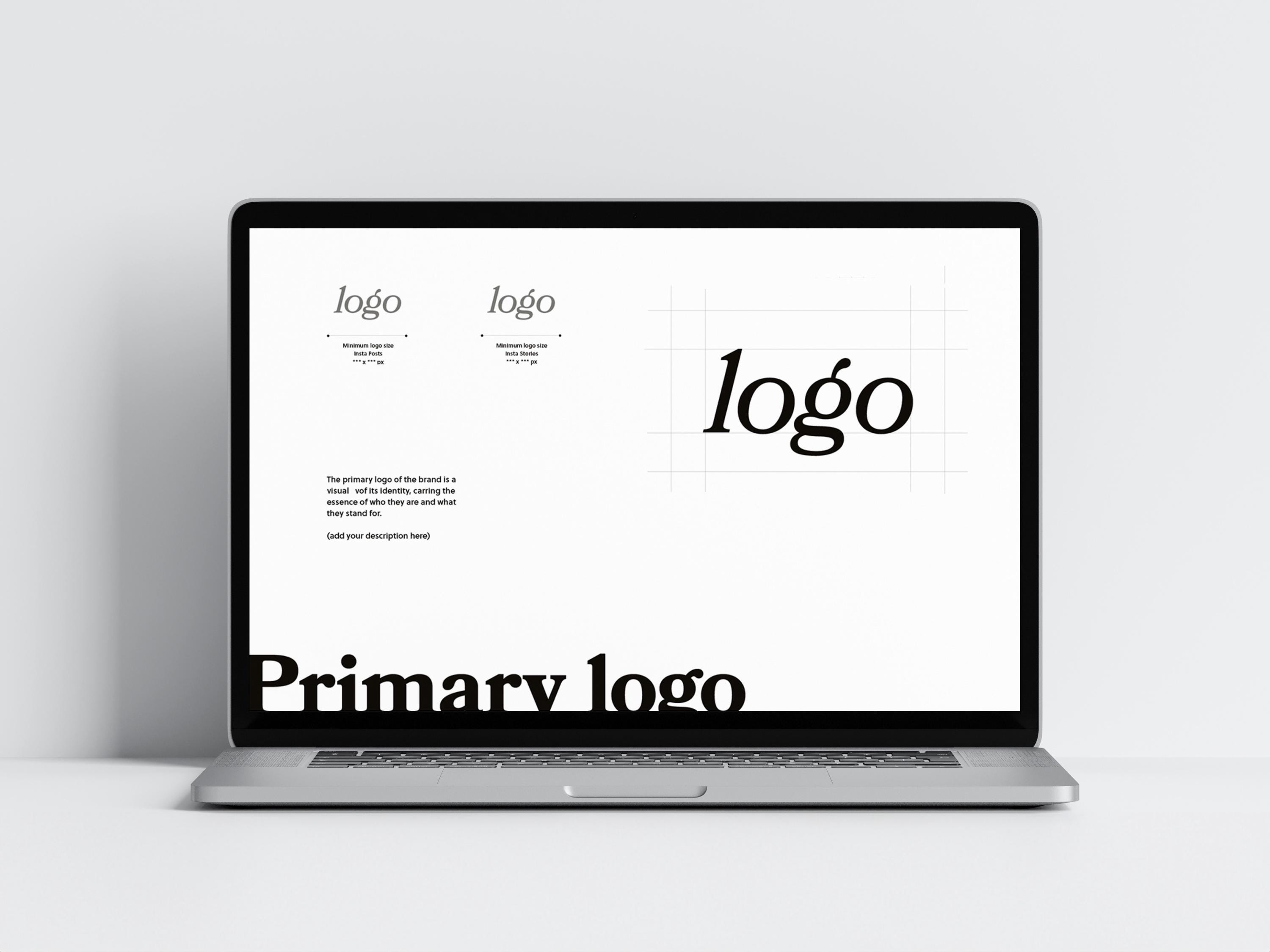 Brand Guidelines Template for Adobe Illustrator and Indesign | FULLY ...