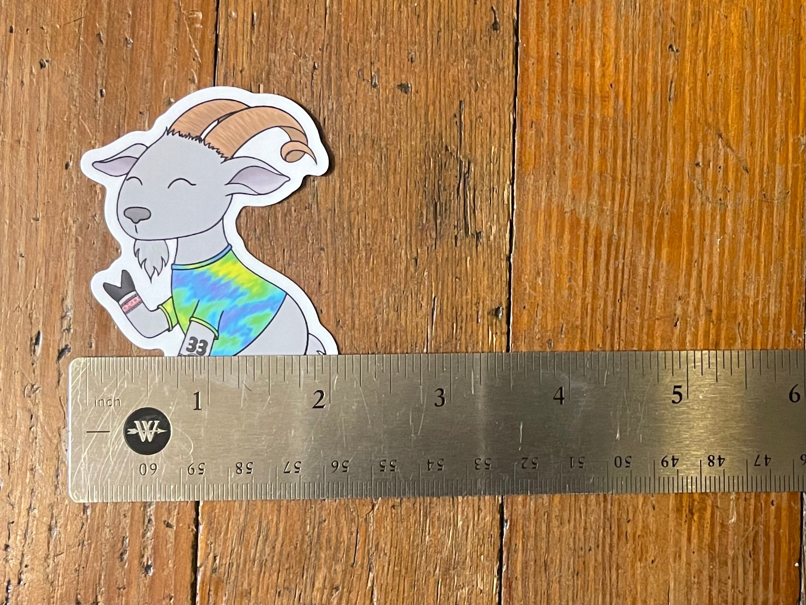 Billy Strings Goat Sticker - Etsy