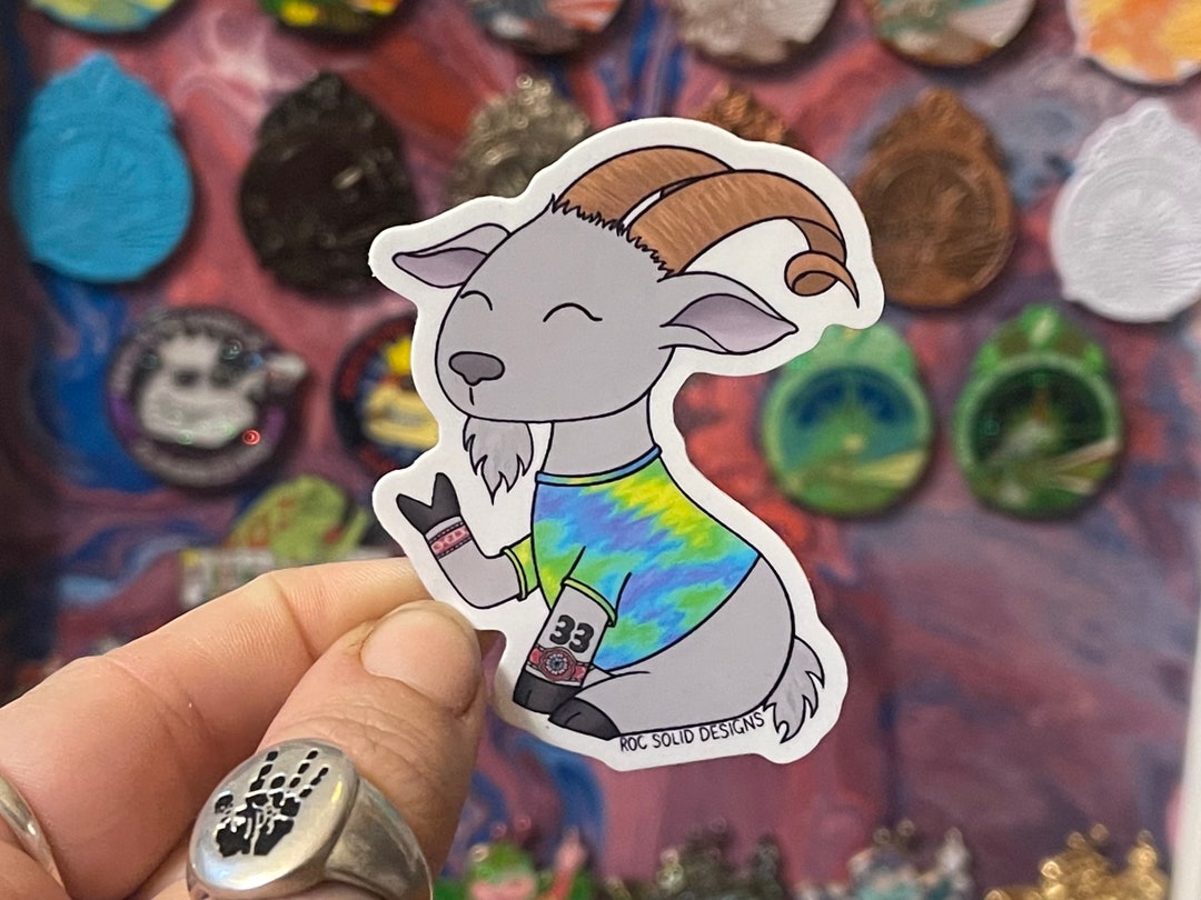 Billy Strings Goat Sticker - Etsy