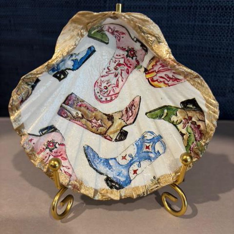 Shell Horse Trinket Dish - Etsy