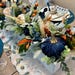 Blue Fall Centerpiece, Fall Pumpkin Table Arrangement, Autumn ...