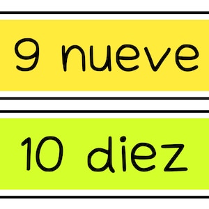 Spanish Class Display Resources Posters Days Months Numbers Classroom ...