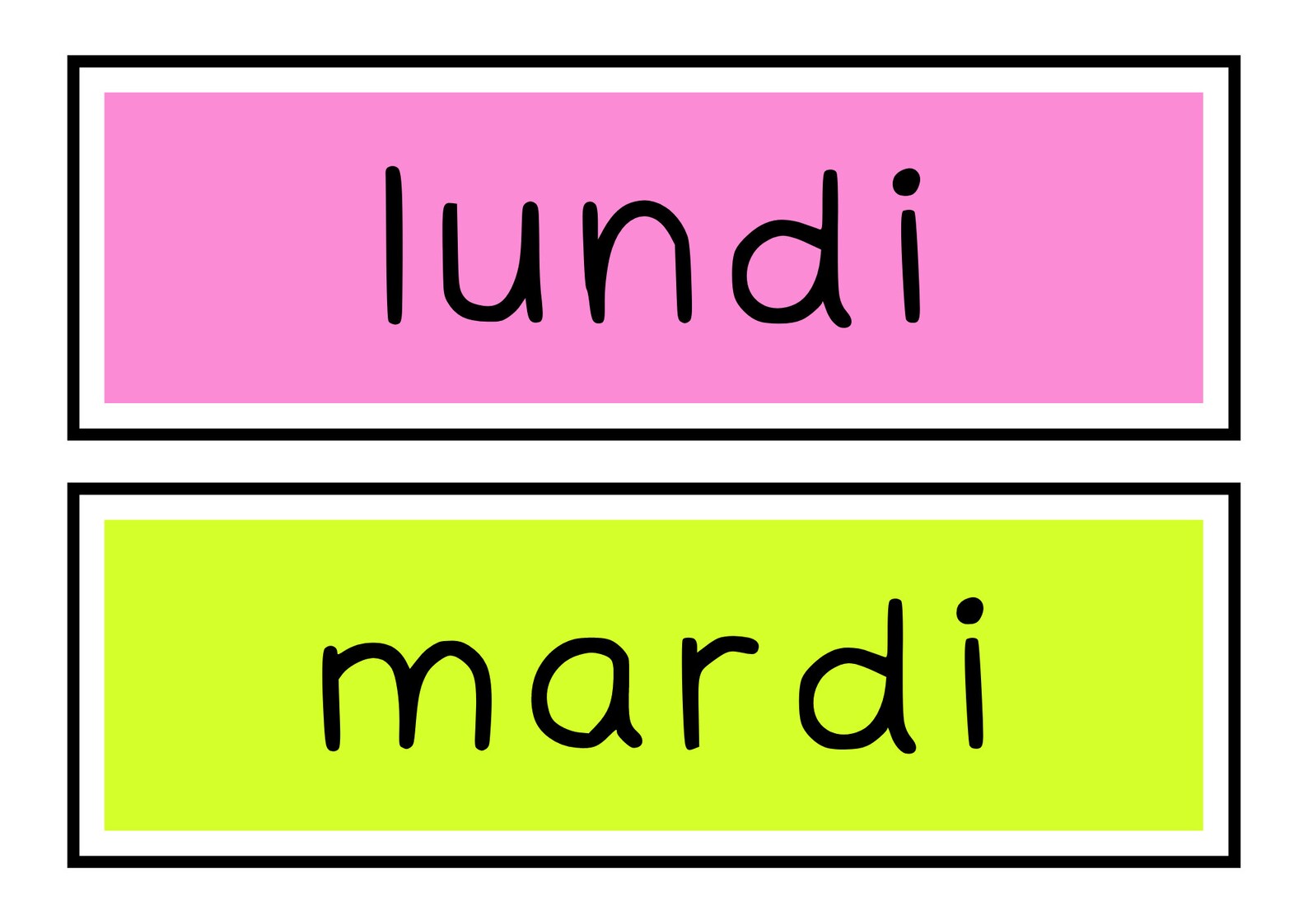 MFL French Classroom Resources Display Posters Days Months Verbs ...