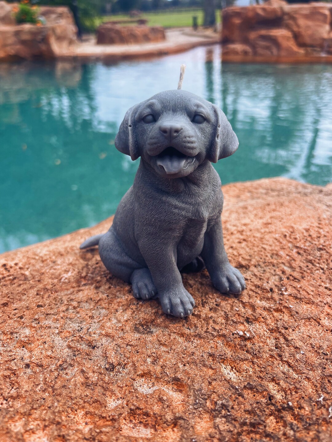 Labrador Puppy Candle | Handmade | Gift | Favour| Candle| Handmade ...