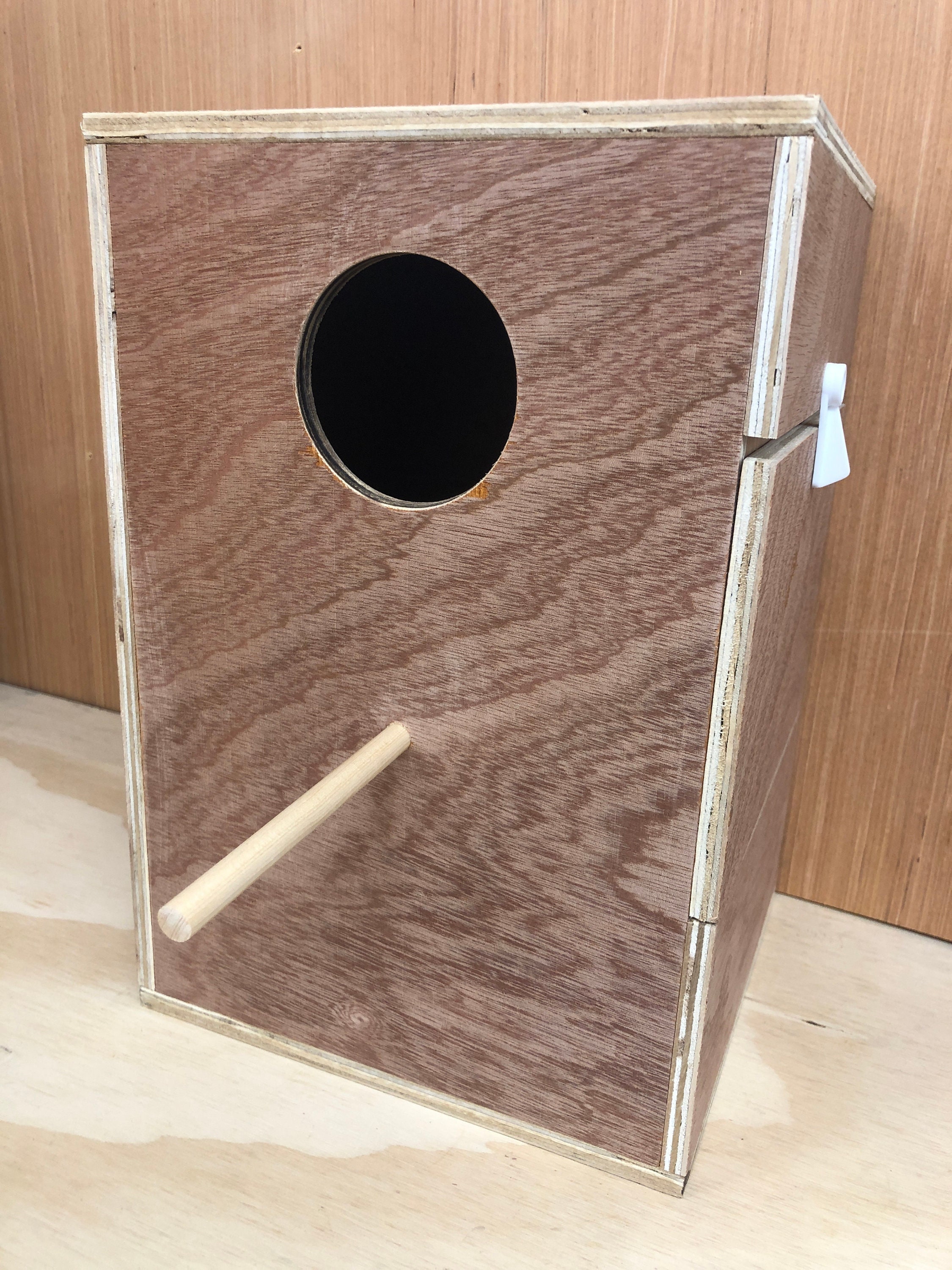 Cockatiel Nest Box 8 Inch Square 12 Inch High Kakariki Breeding Box - Etsy