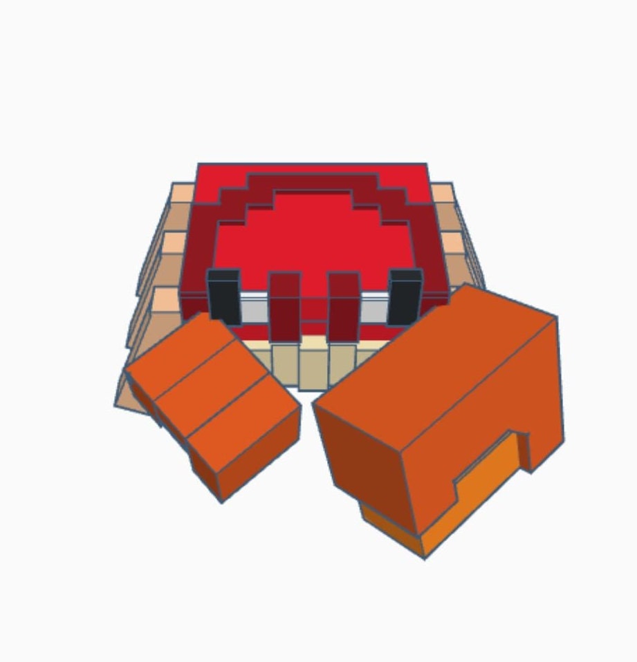 Minecraft Mob Vote 2023 - 3D Print Crab - Etsy