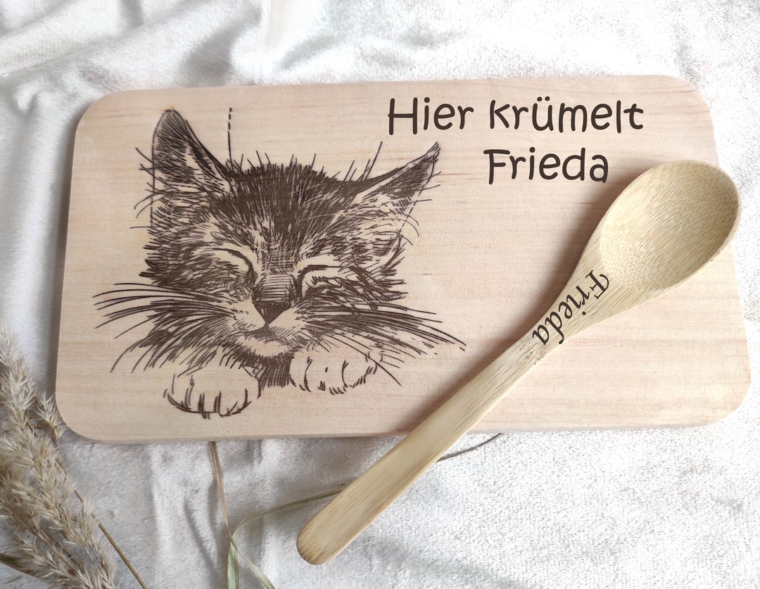 Board Cat, Baby Gift Birth, Board Cat, Gifts for Baptism, Children's ...
