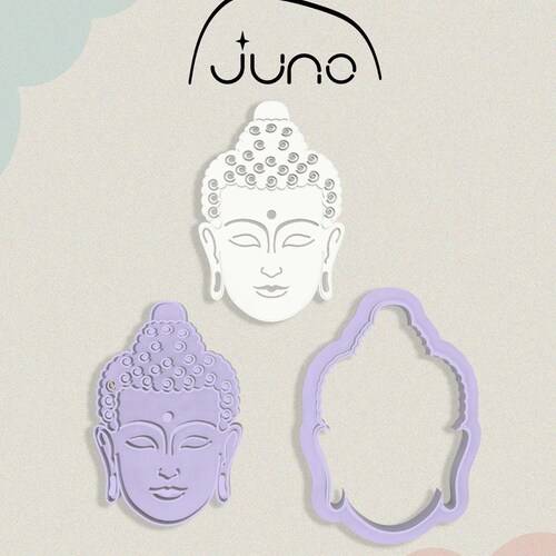 Buddha Cutter & Marker Set Printed Clay Polymer Clay Cookie - Etsy