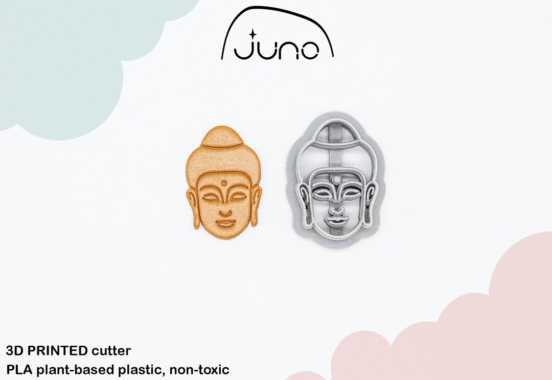 Buddha Face Polymer Clay, Cookie Cutter - Etsy
