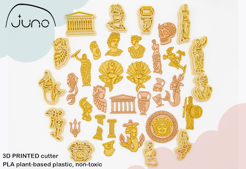 Greek Art Cookie Cutter: Ancient Greece, Mythology Print (PLA) - Etsy