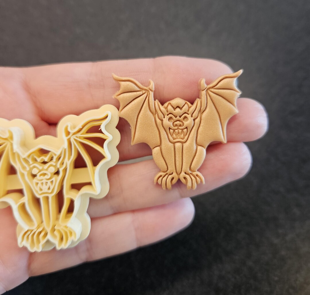 Gargoyle Printed Clay, Polymer Clay, Cookie Cutter - Etsy