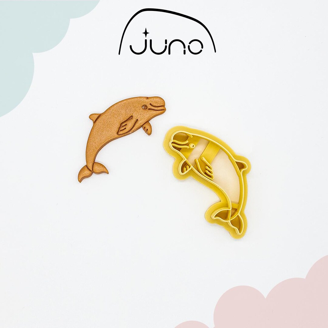 Beluga Whale Printed Clay, Polymer Clay, Cookie Cutter - Etsy