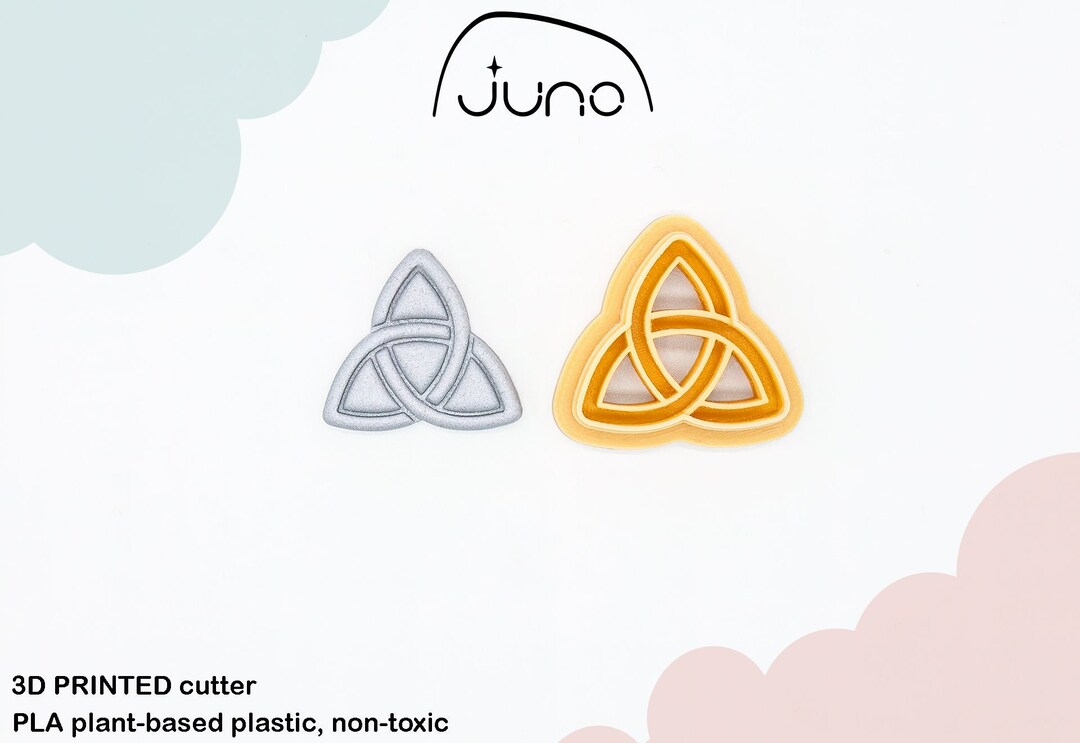Celtic Trinity Knot Cookie Cutter: 3D Printed Clay Cutter - Etsy