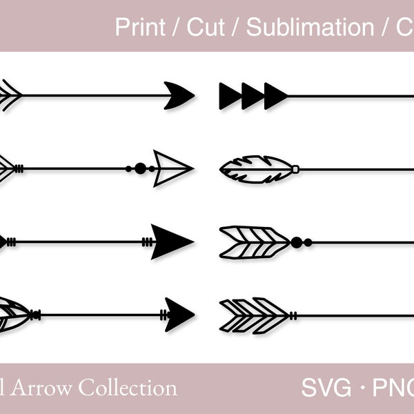 Tribal Arrow Svg - Etsy