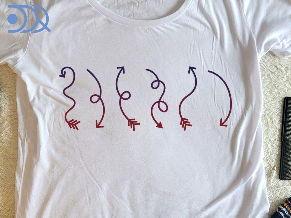 Curvy Arrow Svg, Arrow Collection Svg, Swirly Arrows Png, Arrow Svg ...