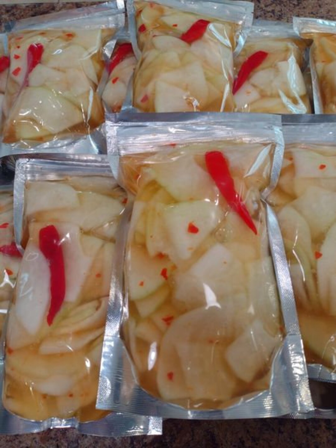 1 Pc. Guam Pickled Papaya 16oz, Pickled Daigo or Pickled Kimchi Pickles ...