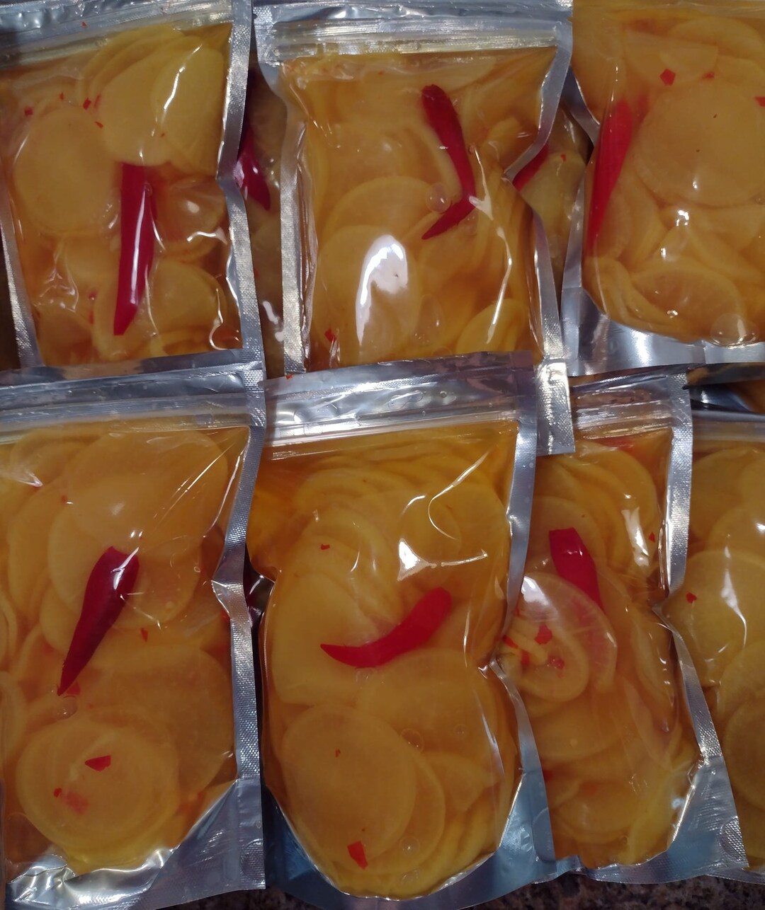 Guam Pickled Daigo (radish) 4 Lbs. - Etsy