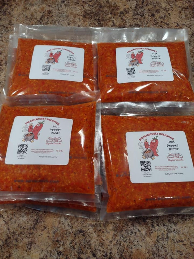Guam Misu Paste Dinanche 16oz. hot Pepper Paste - Etsy