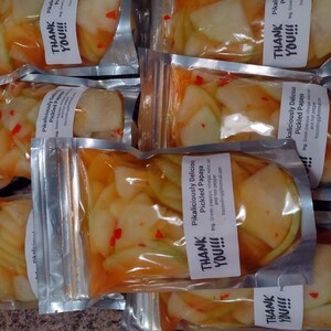 1 Pc. Guam Pickled Papaya 16oz, Pickled Daigo or Pickled Kimchi Pickles ...