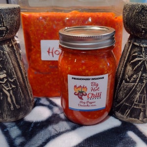 3 - 16 Oz. Jars of Guam Dinanche (hot Pepper Paste), Doni Dinanche ...