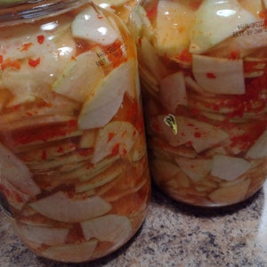 1 Pc. Guam Pickled Papaya 16oz, Pickled Daigo or Pickled Kimchi Pickles ...